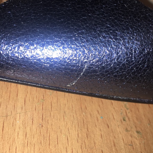 Zara | Shoes | Zara Metallic Blue Heels Send Offers | Poshmark